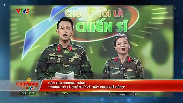Đón xem chương trình "Chúng tôi là chiến sĩ" và "Hãy chọn giá đúng"