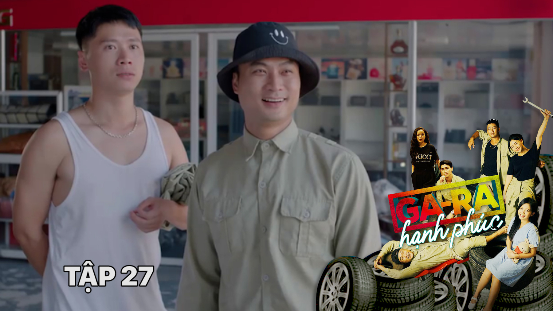 Ga-ra hạnh phúc | Tập 27 | "Định mệnh" mò đến tận ga-ra cưa Trung trâu | VTVgo