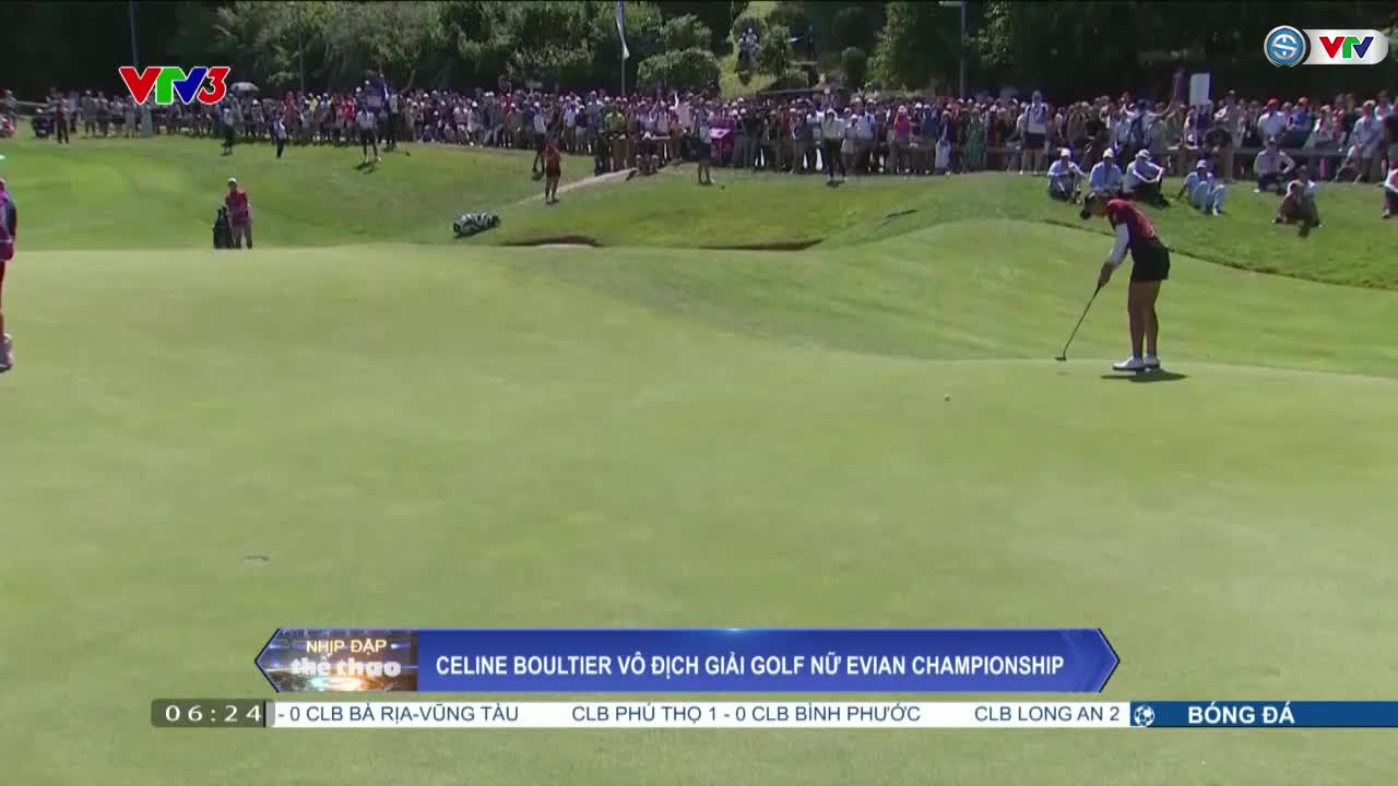 Celine Boutier vô địch giải golf nữ Evian Championship